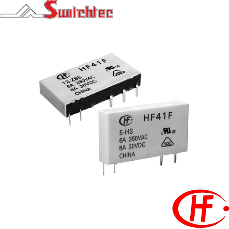 HF41F Series - 1 Pole Relay 6 Amp - Switchtec Ltd Website