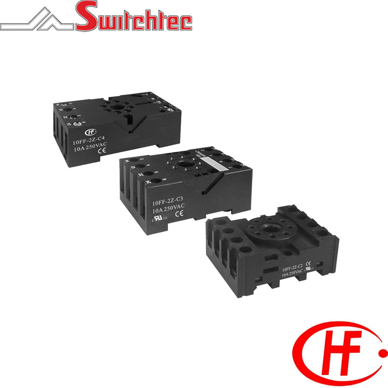 10FF Series - 8 & 11 Pin Relay Sockets - Switchtec Ltd Website