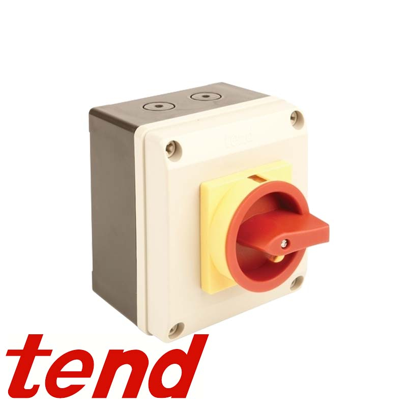 Tend IP65 Plastic Enclosed Isolators type TD Series - Switchtec Ltd Website