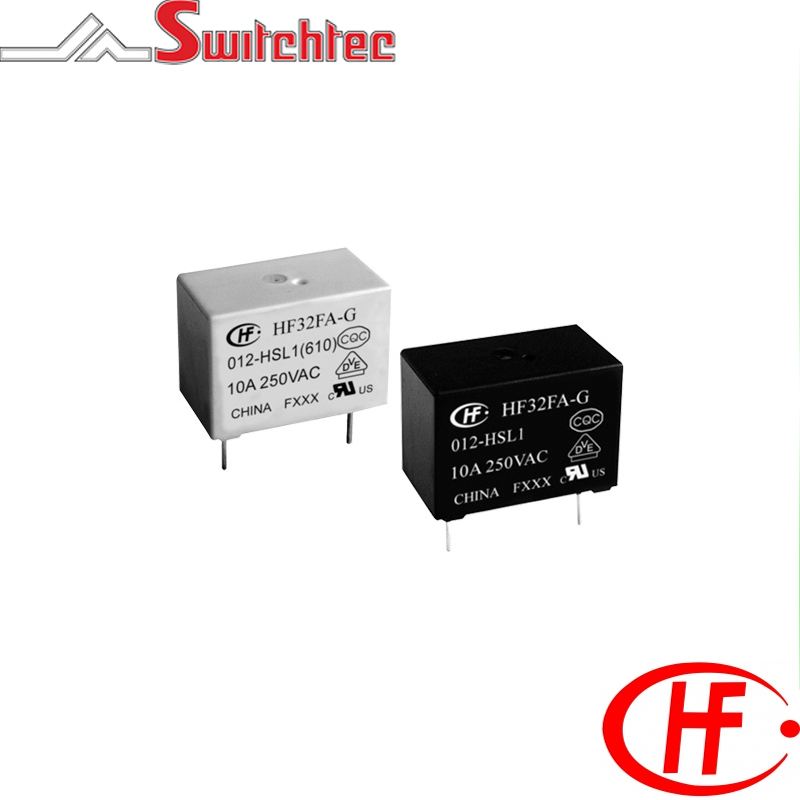 HF32FA-G - 1 Pole Normally Open 10 Amp - 1 Form A - Switchtec Ltd Website